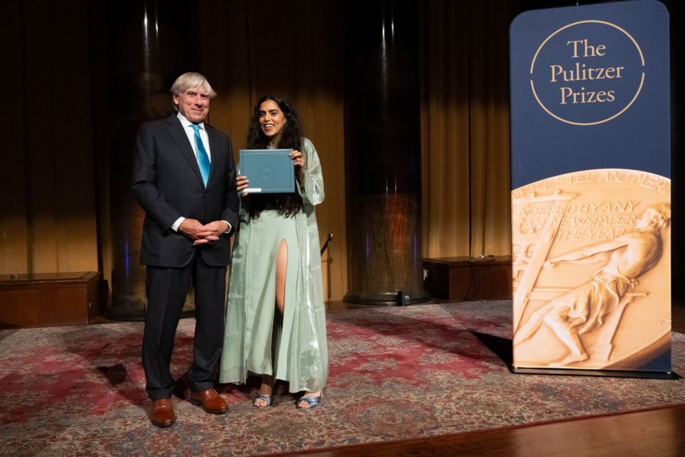 Mona Chalabi, contributor, The New York Times - The Pulitzer Prizes