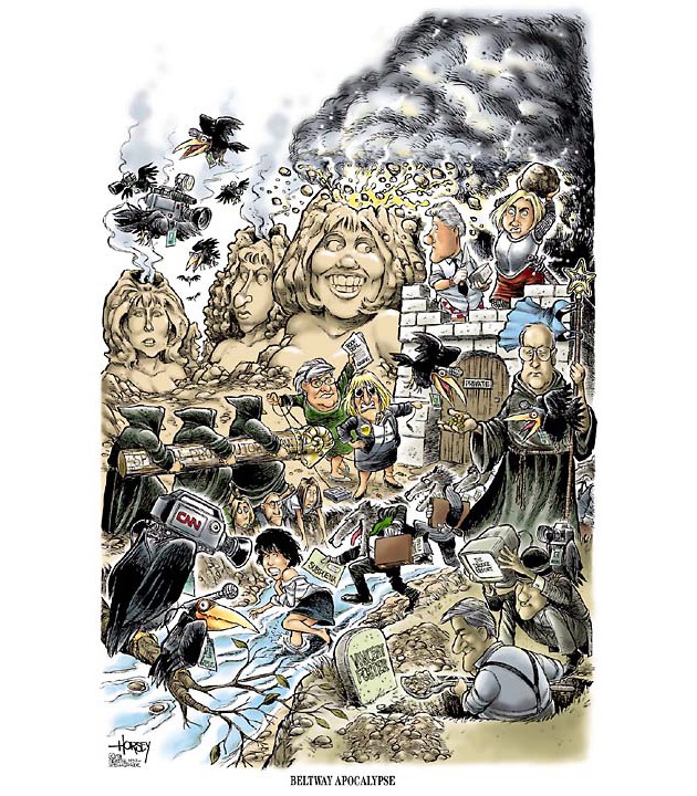 David Horsey of The Seattle Post-Intelligencer - The Pulitzer Prizes