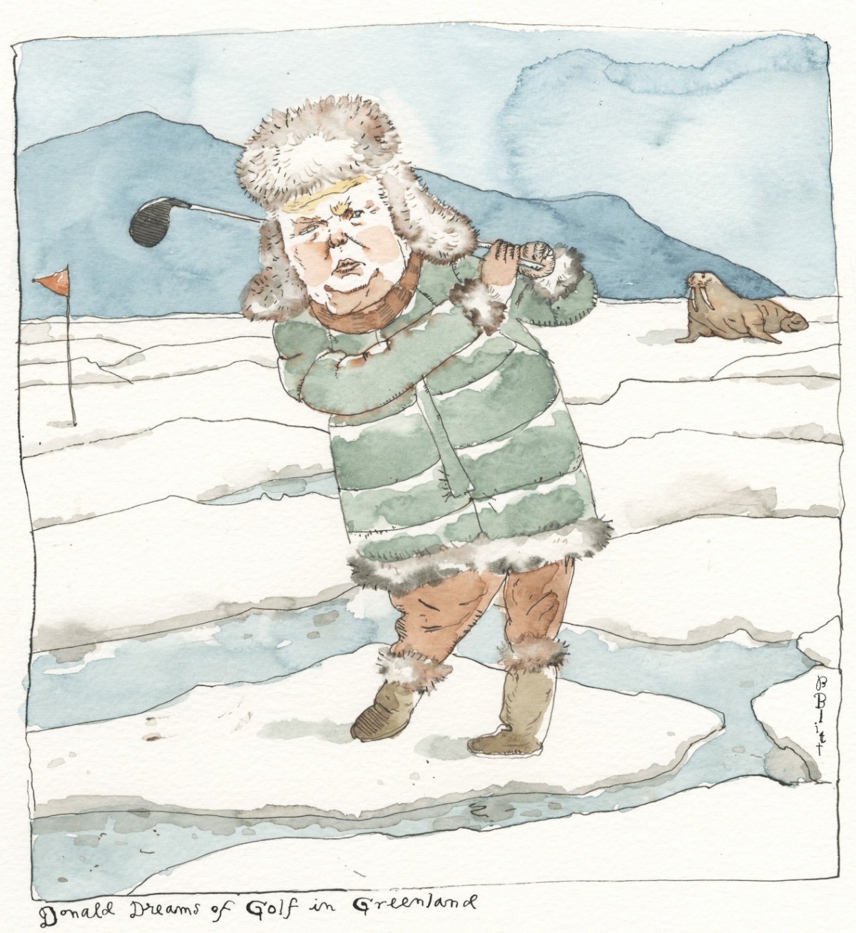 Barry Blitt, contributor, The New Yorker - The Pulitzer Prizes