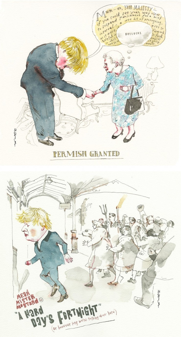 Barry Blitt, contributor, The New Yorker - The Pulitzer Prizes