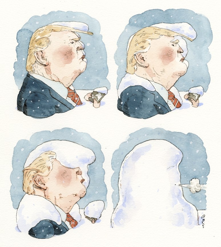 Barry Blitt, contributor, The New Yorker - The Pulitzer Prizes