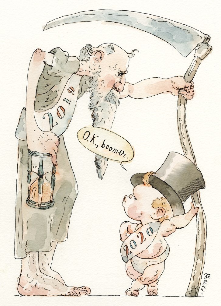 Barry Blitt, contributor, The New Yorker - The Pulitzer Prizes