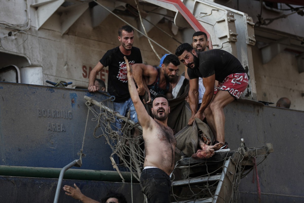 Hassan Ammar, Hussein Malla and Felipe Dana of Associated Press - The ...