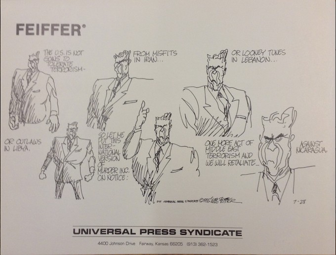 Jules Feiffer of The Village Voice, New York, NY - The Pulitzer Prizes